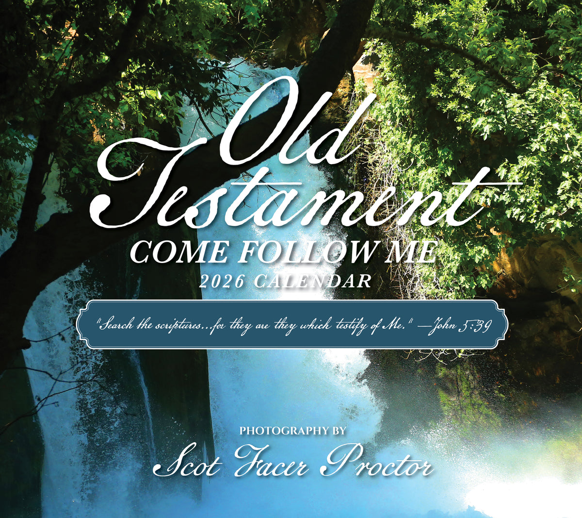 2026 Old Testament Come Follow Me Wall Calendar – The Meridian Shop